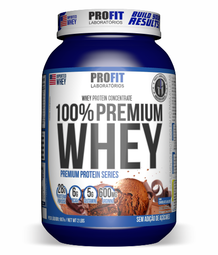 100% PREMIUM WHEY Pote 907g - ProFit Laboratórios